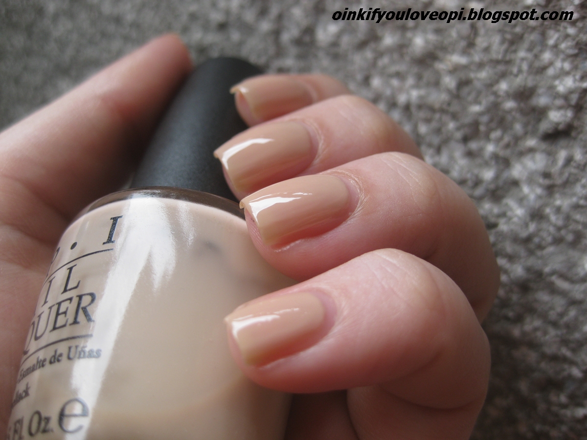 Oink If You Love OPI: Samoan Sand