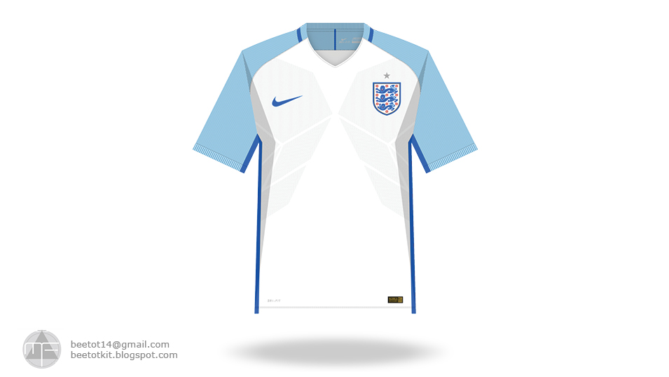 Beetot Kit: England Euro 2016 Kit