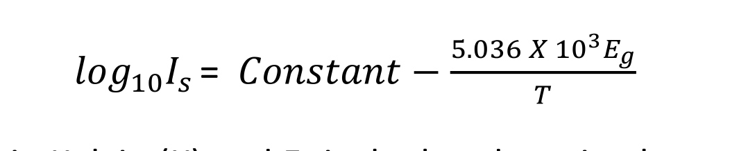 World Of Science And Technology: To determine the Energy Band Gap of a ...