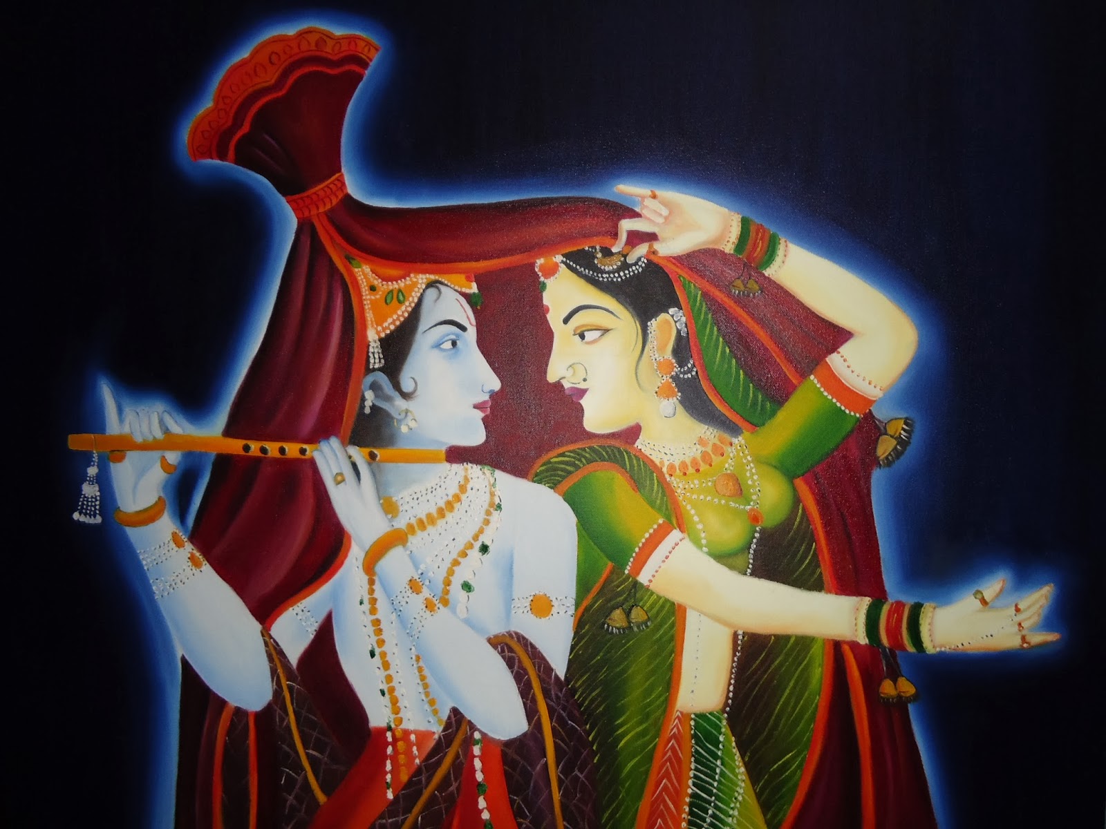 Krishna Radha creative photo | Latest Krishna Wallpaper and Krishna ...