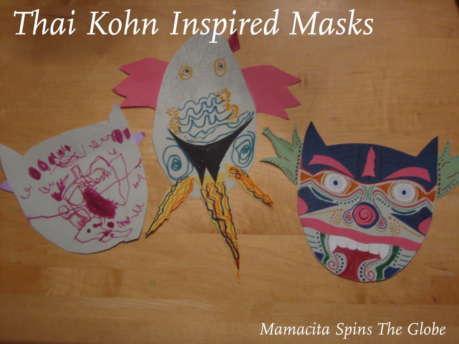 Mamacita Spins The Globe: Thai Kohn Inspired Masks