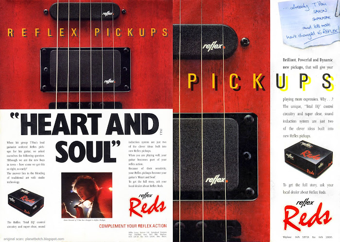 Reflex Reds Guitar Pickups In Retrospect | Planet Botch