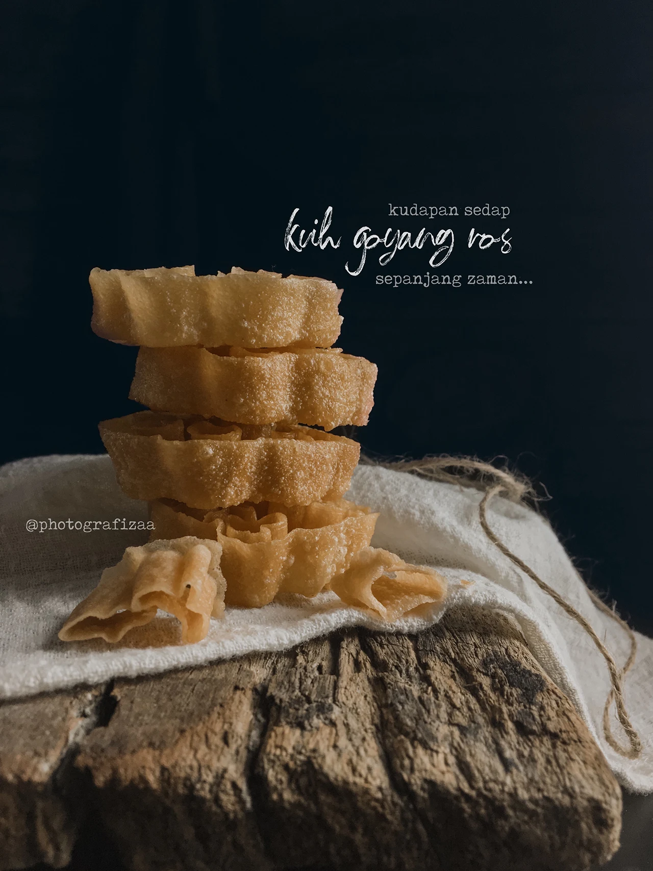 Resipi Kuih Goyang Ros Menjadi Dan Tak Melekat Pada Acuan. | Blog ...