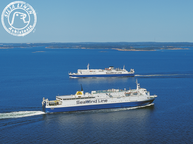 Merellä @ www.valkeatlaivat.net : Siljan Turun laivat / SeaWind Line ...