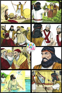 Luke Chapter 3 John Baptizes Jesus | Bible Fun For Kids