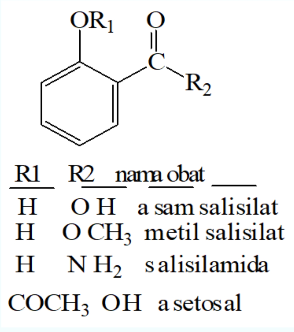 Asima widyawaty sinurat: ANALGETIKA (Kimia Medisinal)
