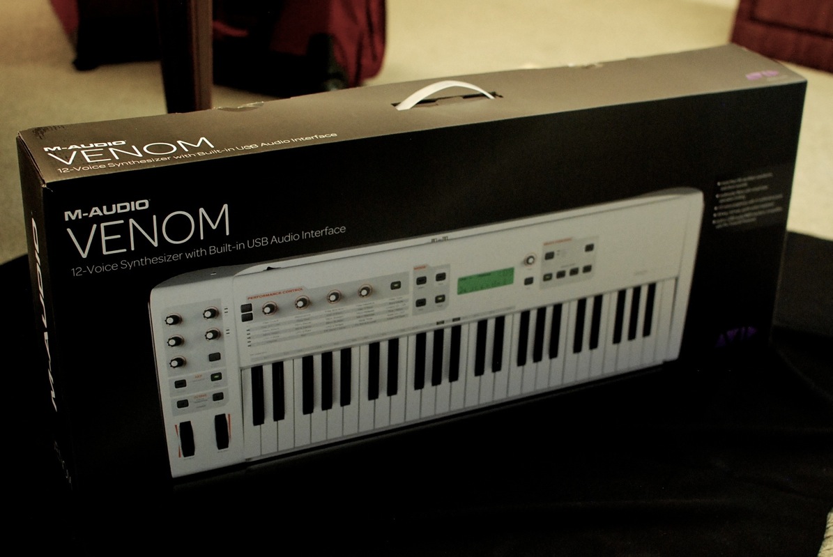 MATRIXSYNTH: M-Audio Venom with Original Box