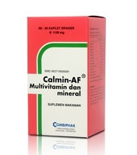 Harga Calmin-af Kapl 30s Terbaru 2017 | Harga dan Komposisi Obat