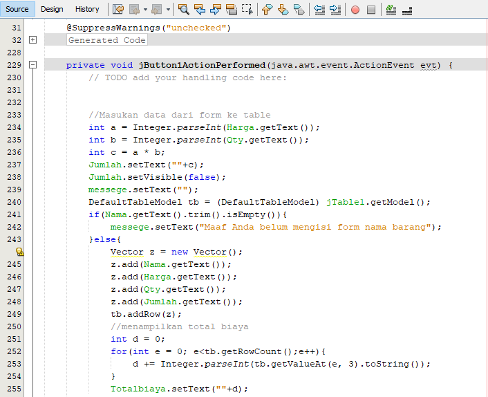 Coding Java Menggunakan Netbeans: KASIR SUPERMARKET DENGAN MENGGUNAKAN ... Coding Java Menggunakan Netbeans: KASIR SUPERMARKET DENGAN MENGGUNAKAN ...