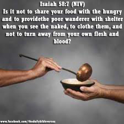 Daily Bible Verses Isaiah 58 7 daily-bible-verses-isaiah-58-7