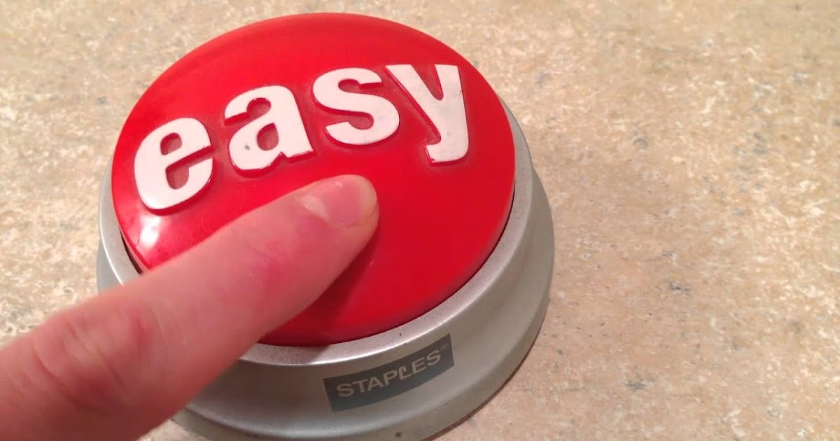 Weaving a Life: Easy Button