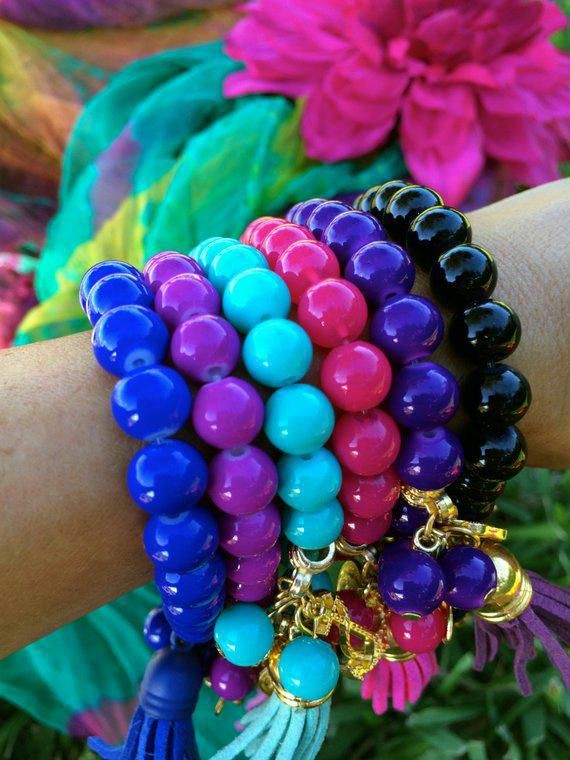 Multi color bracelets