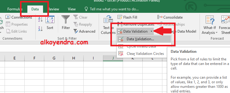 Cara Membuat Dropdown List Atau Combo Box - Panduan Lengkap Microsoft ...