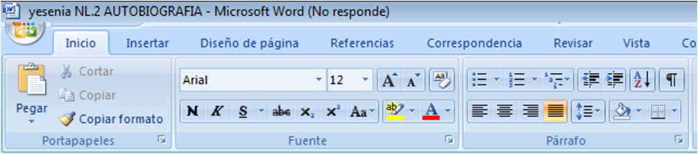 Formato de texto en word | Las TIC para educar