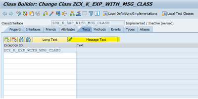 SAP ABAP Central: Exceptions in oabap for new abapers