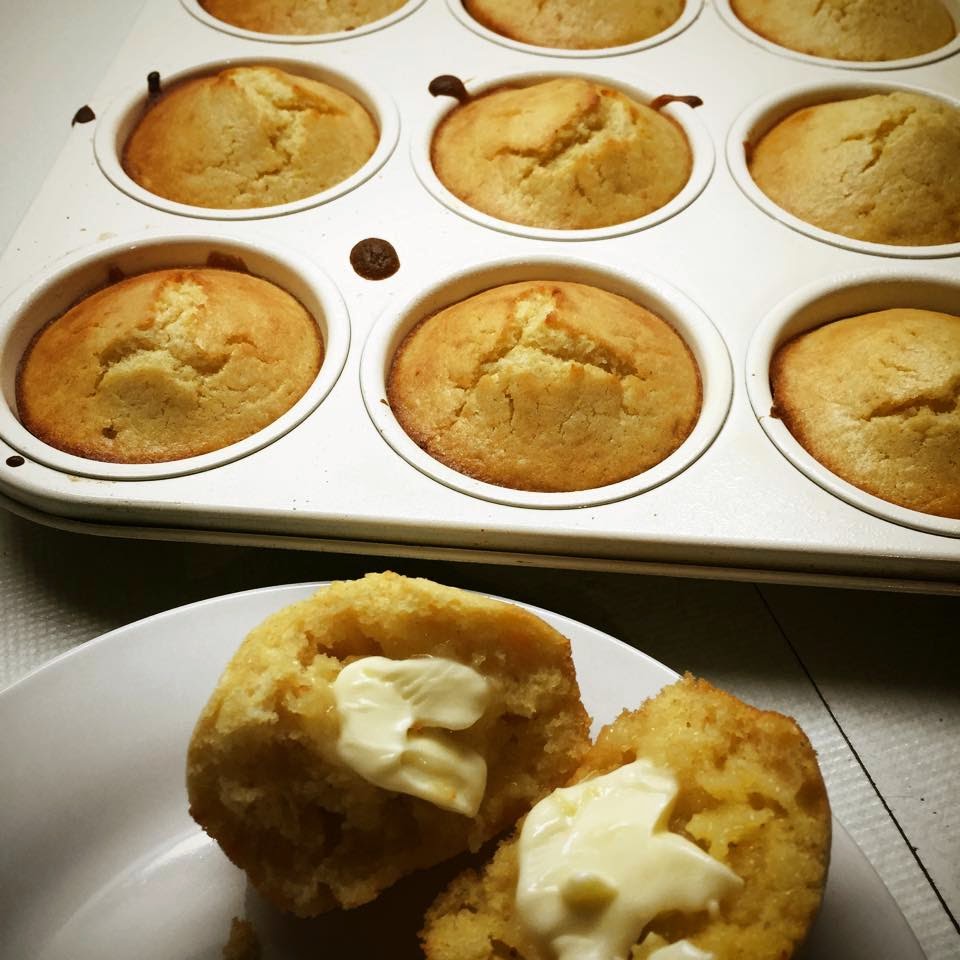 Jo's Blue AGA: Cornbread Muffins