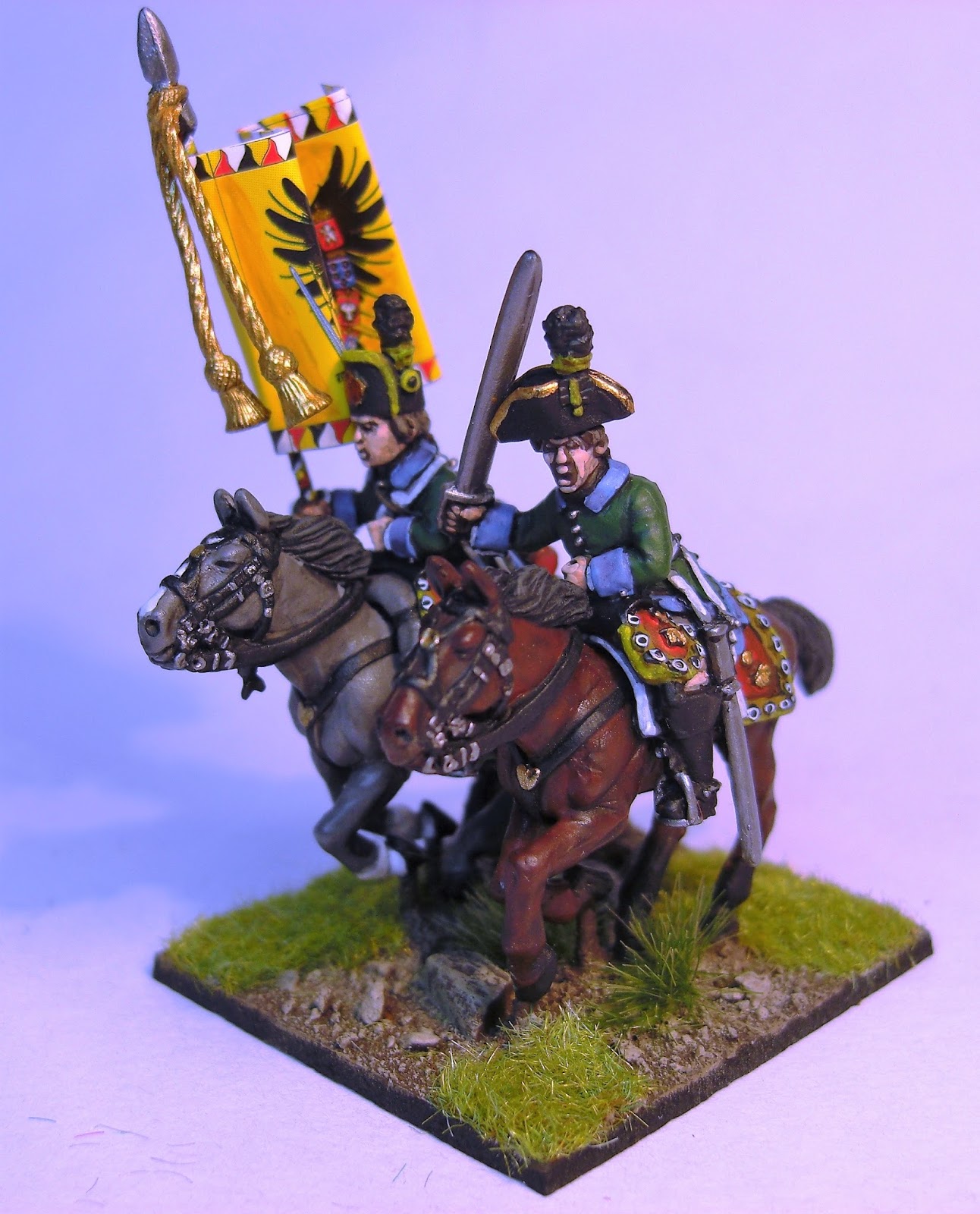 The Northumbrian Wargamer.: Austrian Chevaulegers part 2