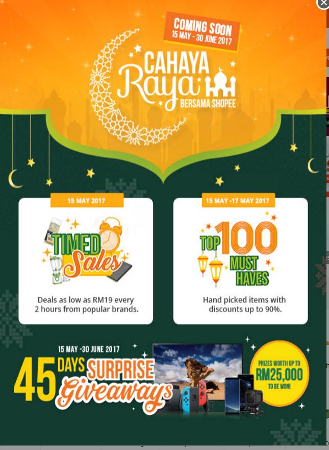 CAHAYA RAYA BERSAMA SHOPEE.MY