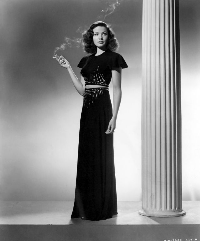 33 Gorgeous Photos of Gene Tierney During Filming “Sundown” in 1941 ...