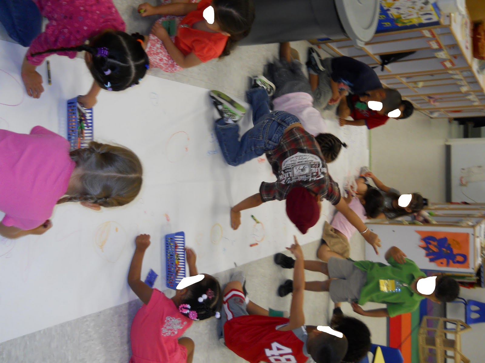 Learning and Teaching With Preschoolers: Rolling Out The Paper