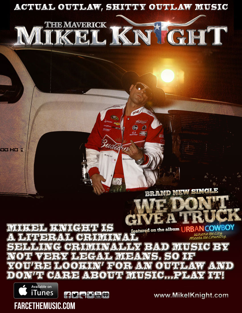 Farce the Music: Mikel Knight Has a New Single!