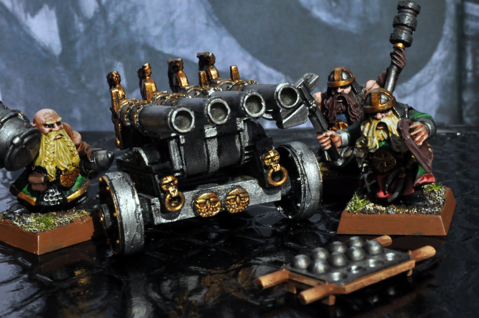 Toy Construct: Dwarf Organ Gun