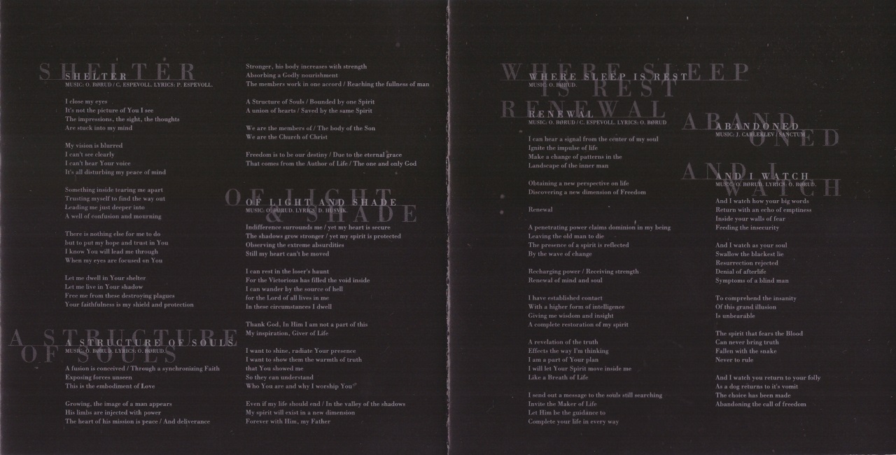 Cries from the Quiet World: Extol "Undeceived"