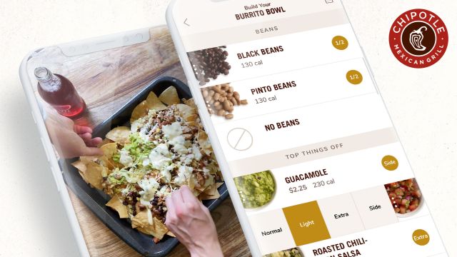 Chipotle Increases Online Customization Options for Mobile App Ordering