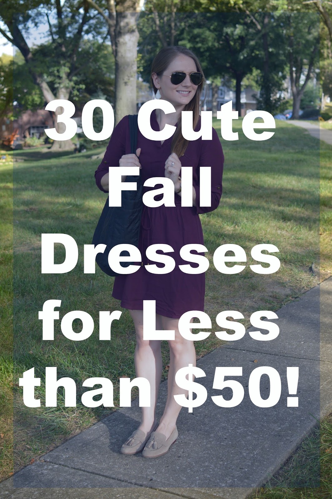 A Memory Of Us: cute fall dresses for less than $50 | A Kansas City Fashion Blog