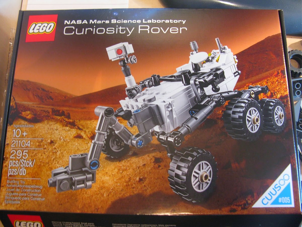 G4AQB ASTRO BLOG: LEGO Curiosity Rover