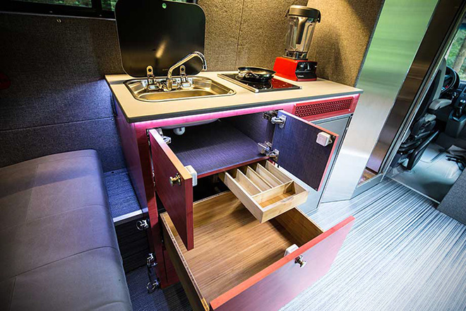 Outdoor Van THE AWESOME AWE