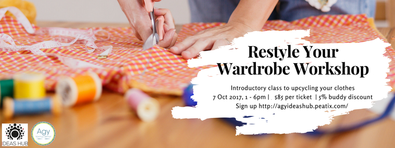 New Repair & Upcycling Workshops! - Green Issues by Agy