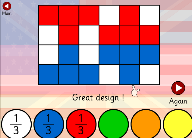 Lose @ Glenbrae School: Fraction flag