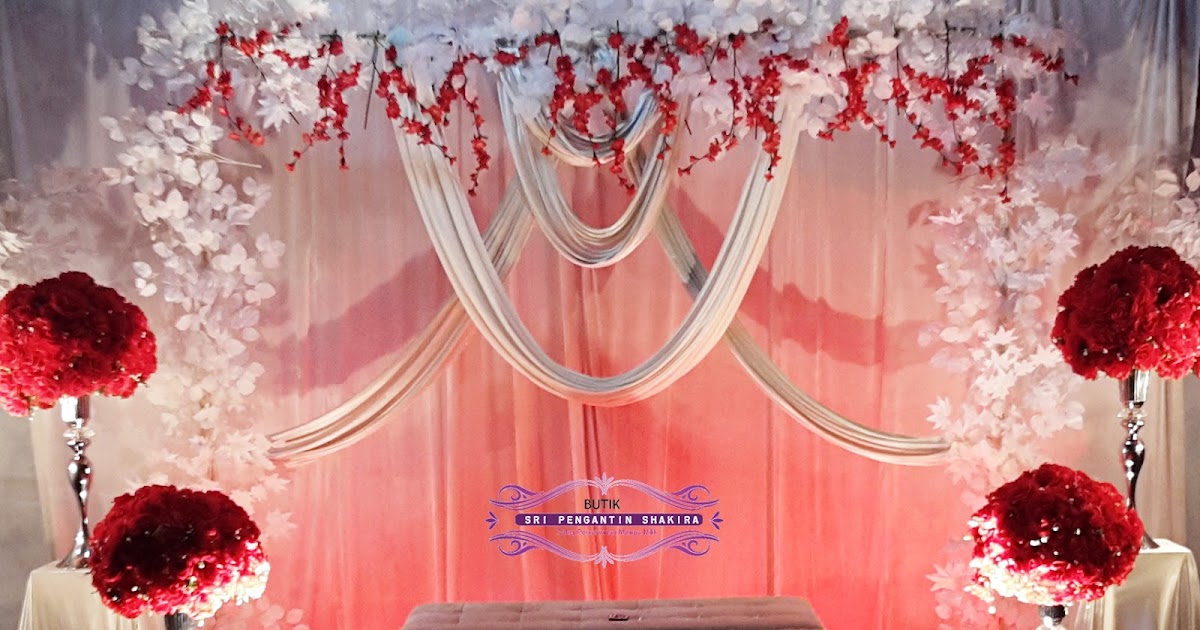Pelamin Merah & Mekap Pengantin Natural | Ramlah | Damansara | 11 ...
