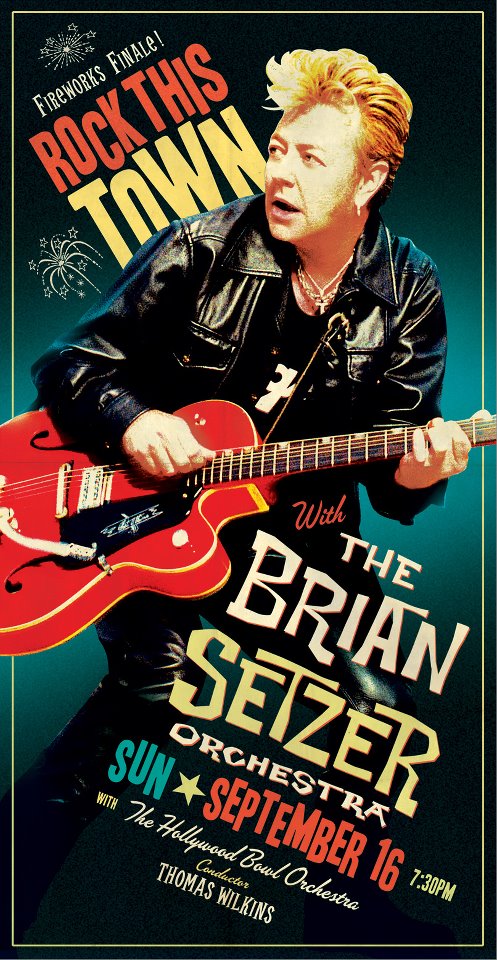 Guitar Snob: The Brian Setzer Orchestra Sept. 14, 15 & 16 Fireworks ...