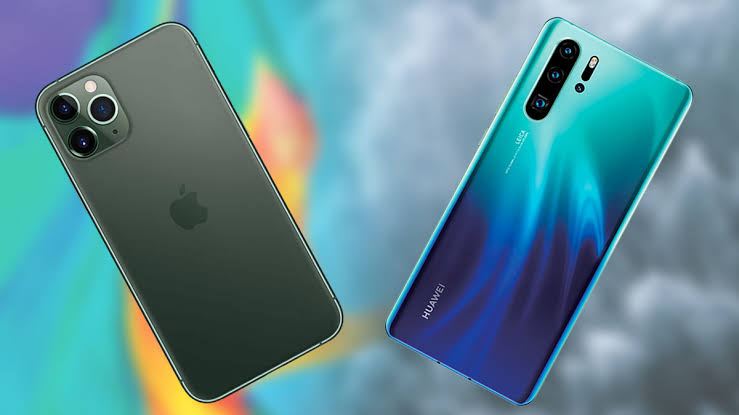 iphone vs huawei