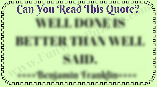 Blur Text Reading Challenge | Can you Read Blurry Text?