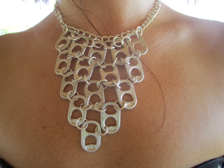 How to Recycle: One of a Kind Recycled Necklaces