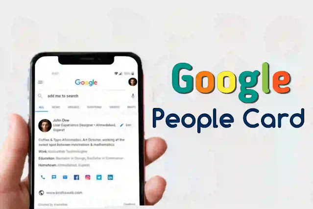 What is Google People Card and How to Create it