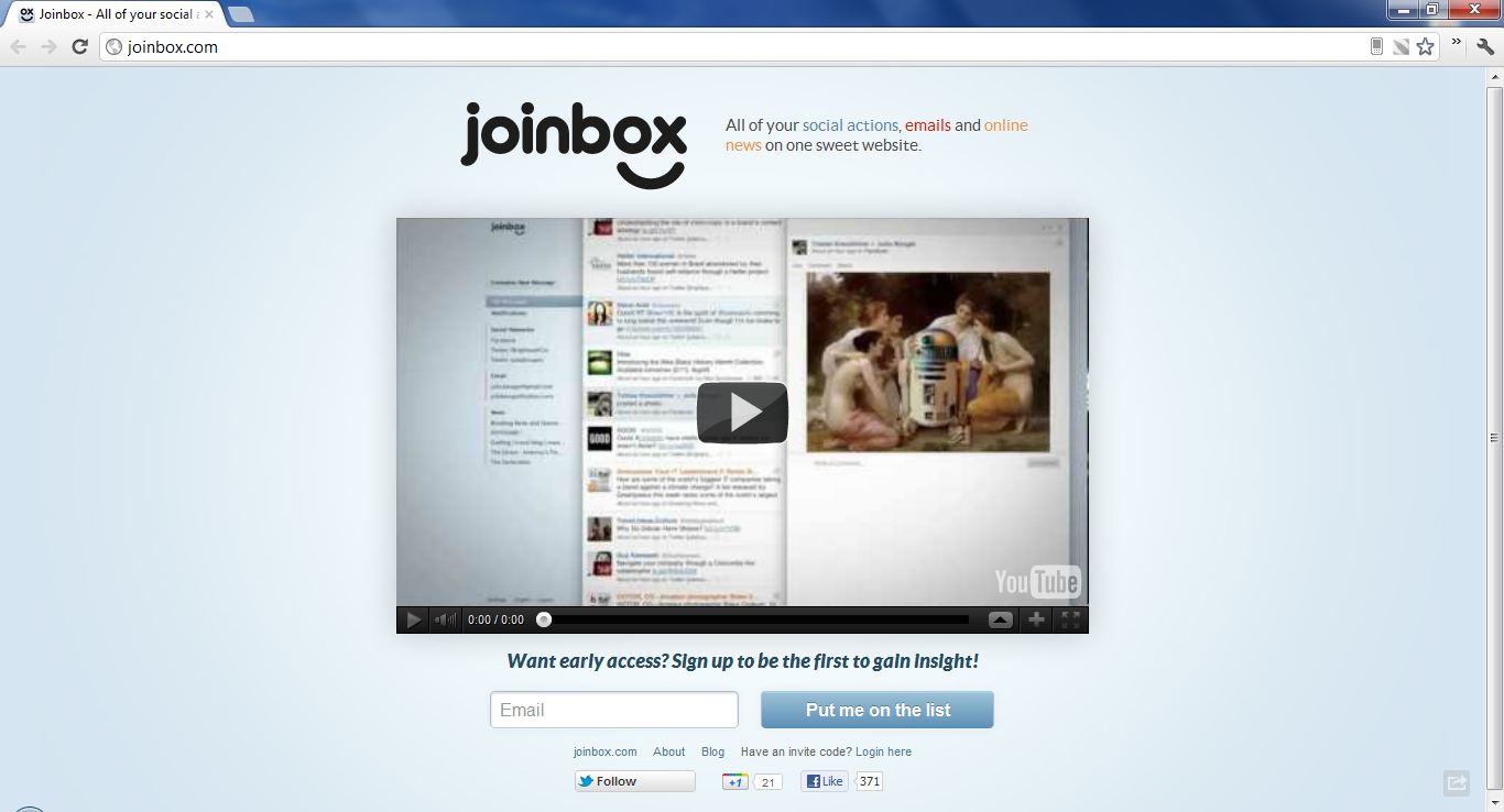 Joinbox - An Elegant, Simple, And Fluid Dashboard