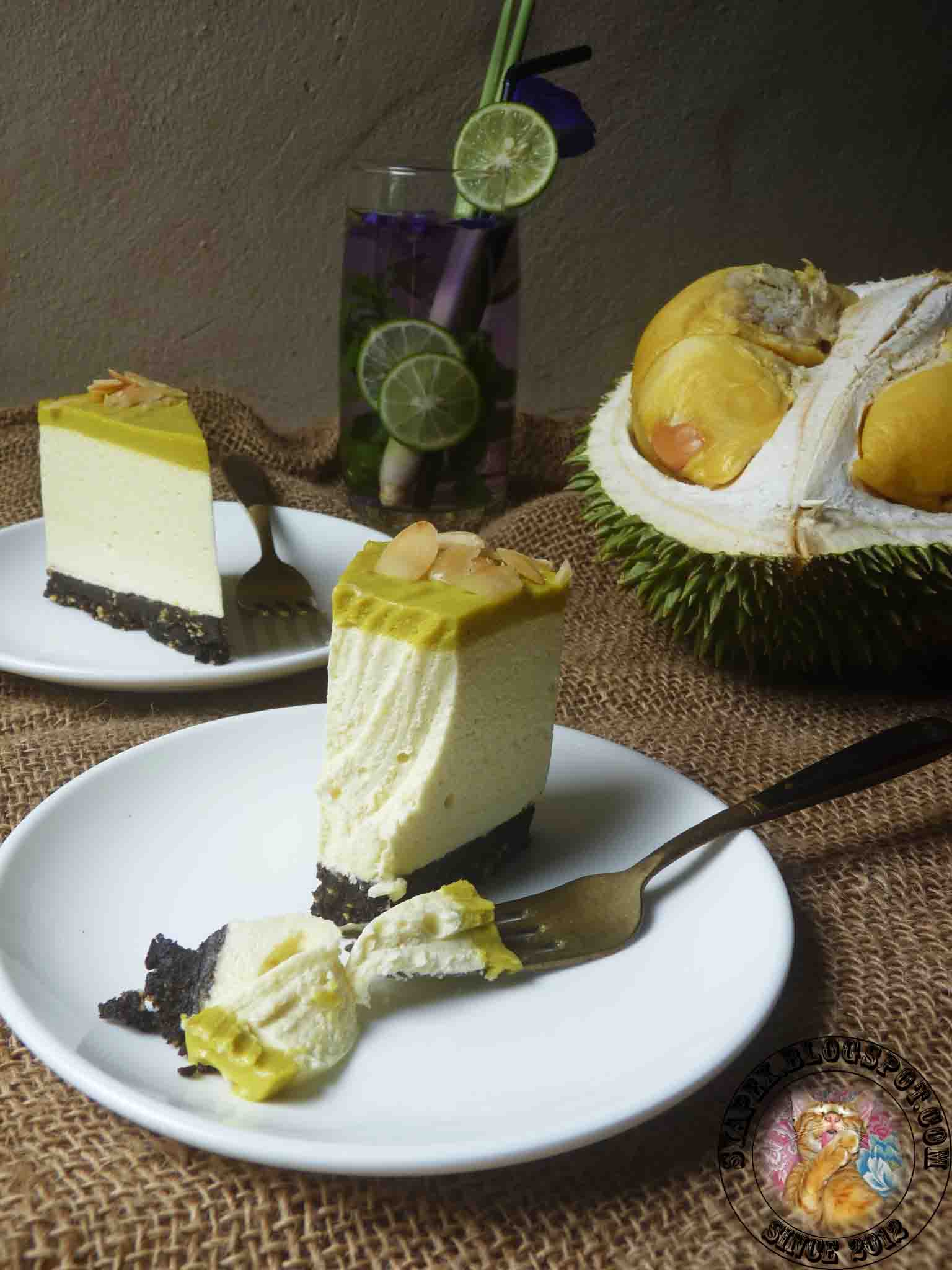syapex kitchen: Durian Cheese Cake