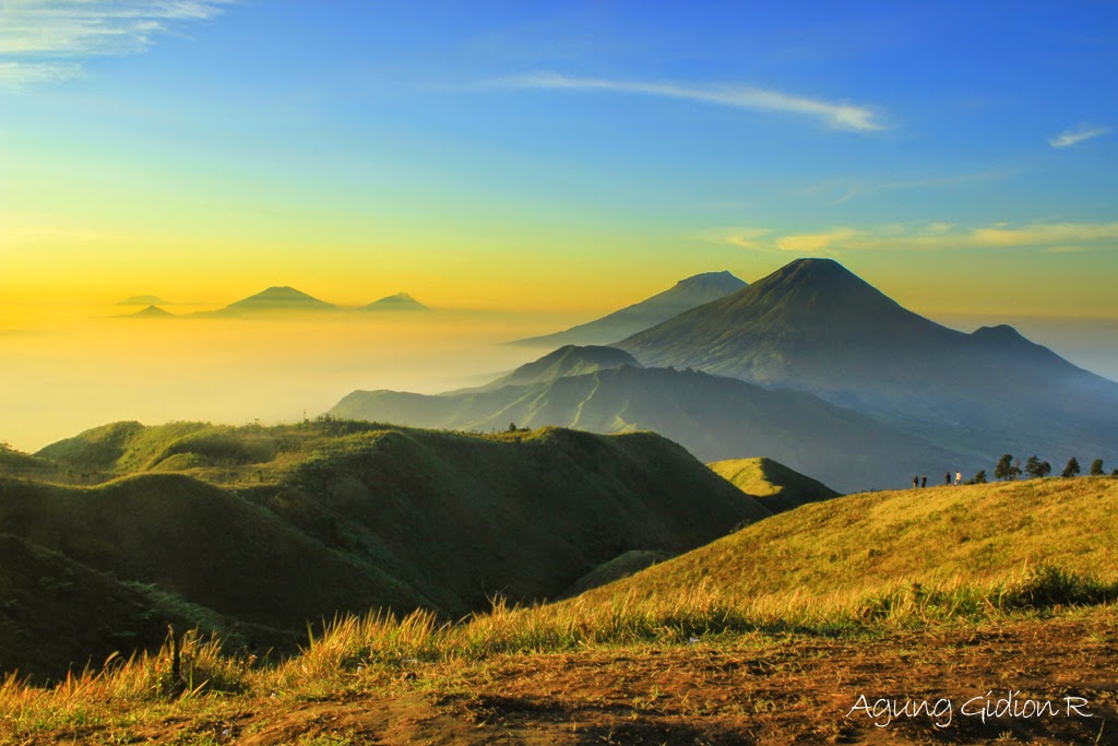 38 Gambar Pemandangan Gunung Prau Inspirasi Terpopuler - Riset