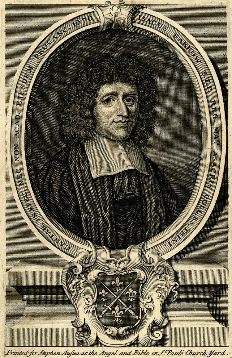 Bath, Art and Architecture: Bust of Isaac Barrow in the Wren Library ...