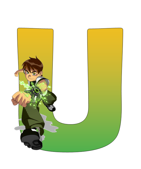 Kits imprimibles gratis : Abecedario Ben 10