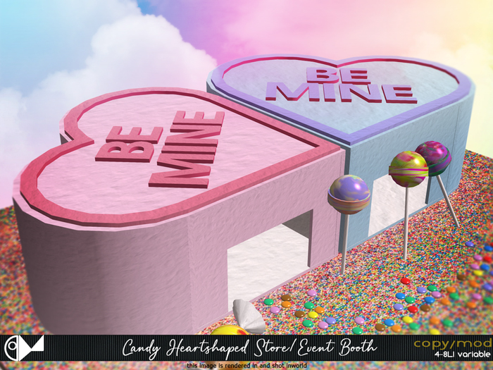 Special Edition : Candy Heartshaped Booth