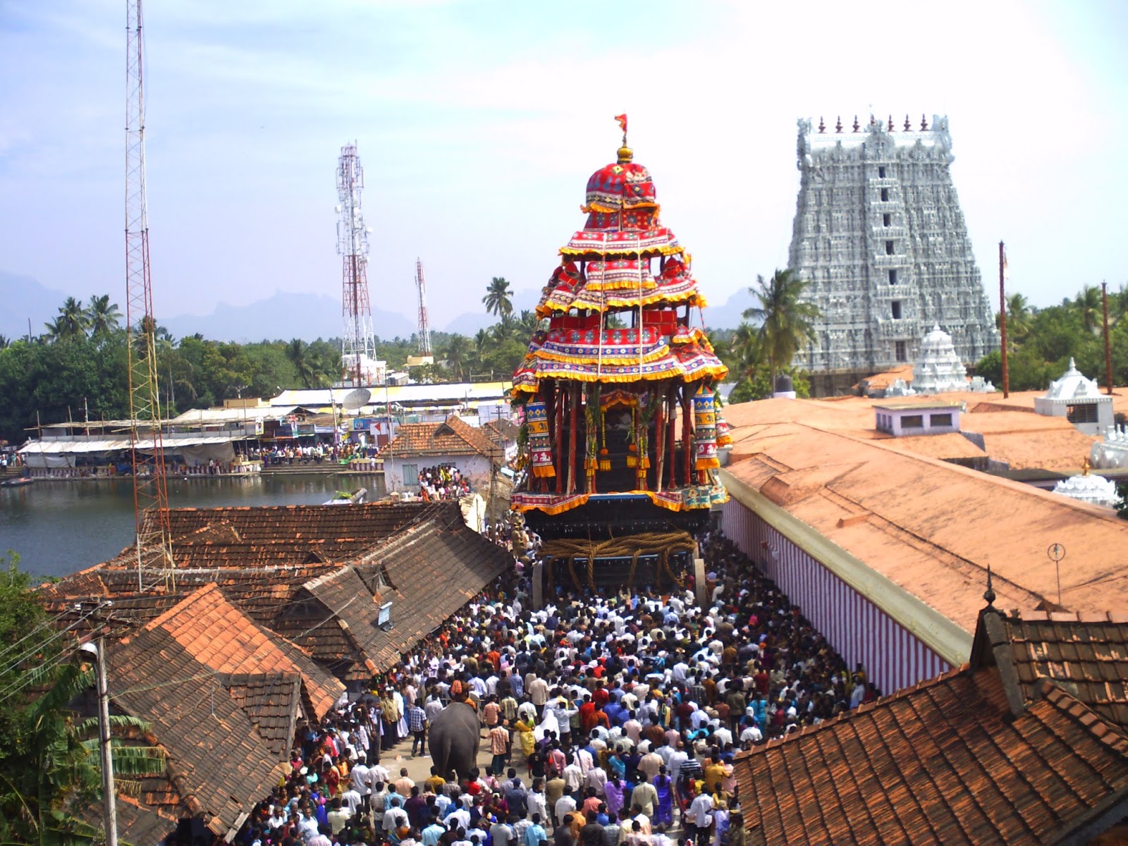 The Thanumalayan Temple of Suchindram, Kanyakumari district - where the ...
