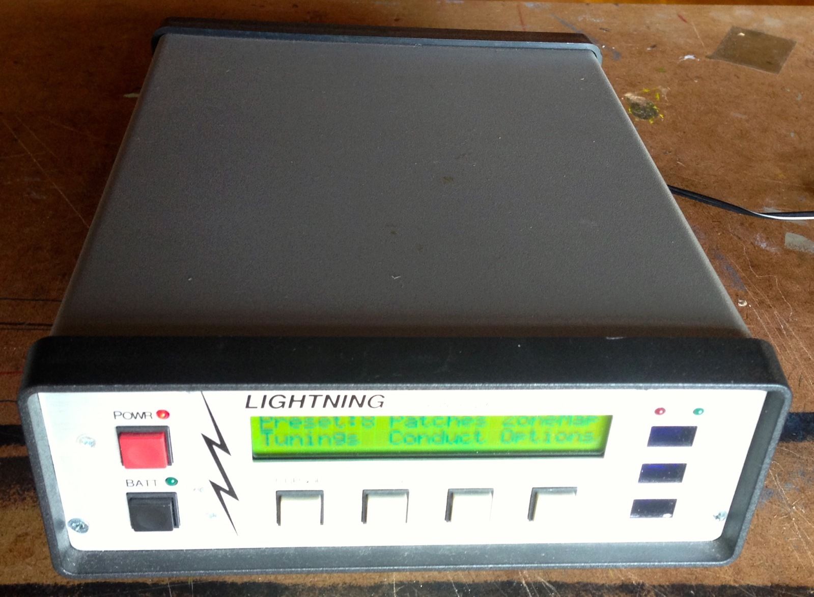 MATRIXSYNTH: Buchla Lightning MIDI controller with 2 wands