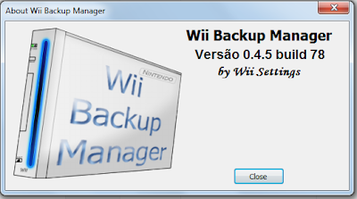 Wii Backup Manager 0.4.5 build 78 - Wii Settings - Seu Wii Configurado!