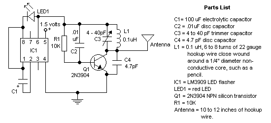 1.5_volt_tracking_transmitter | Elektronika Analog dan Digital