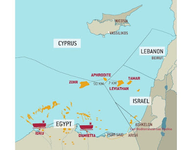 Israel's Leviathan and Tamar gas to be sold into Egypt ~ OGInsights